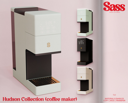 Second Life Marketplace - Sass [Hudson Collection] Coffee Maker